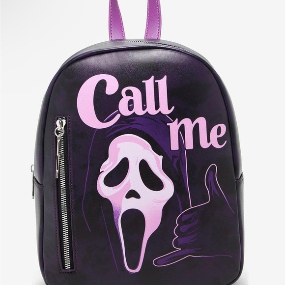 Hot Topic | Bags | Scream Ghost Face Call Me Mini Backpack Hot Topic ...